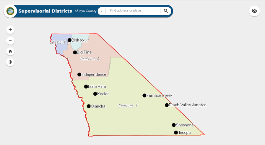 Public Maps | Inyo County California